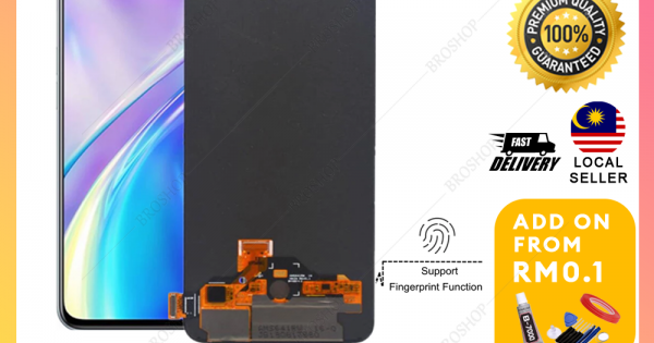 BROSHOP Compatible Amoled Lcd For Realme XT / X2 / OPPO RENO Z Skrin ...
